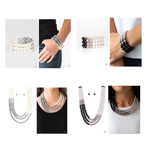 paparazzi | Jewelry | Paparazzi Times Square Starlet Pearl Necklace ...